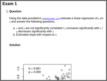 lm: Simple Linear Regression (with CSV Data)